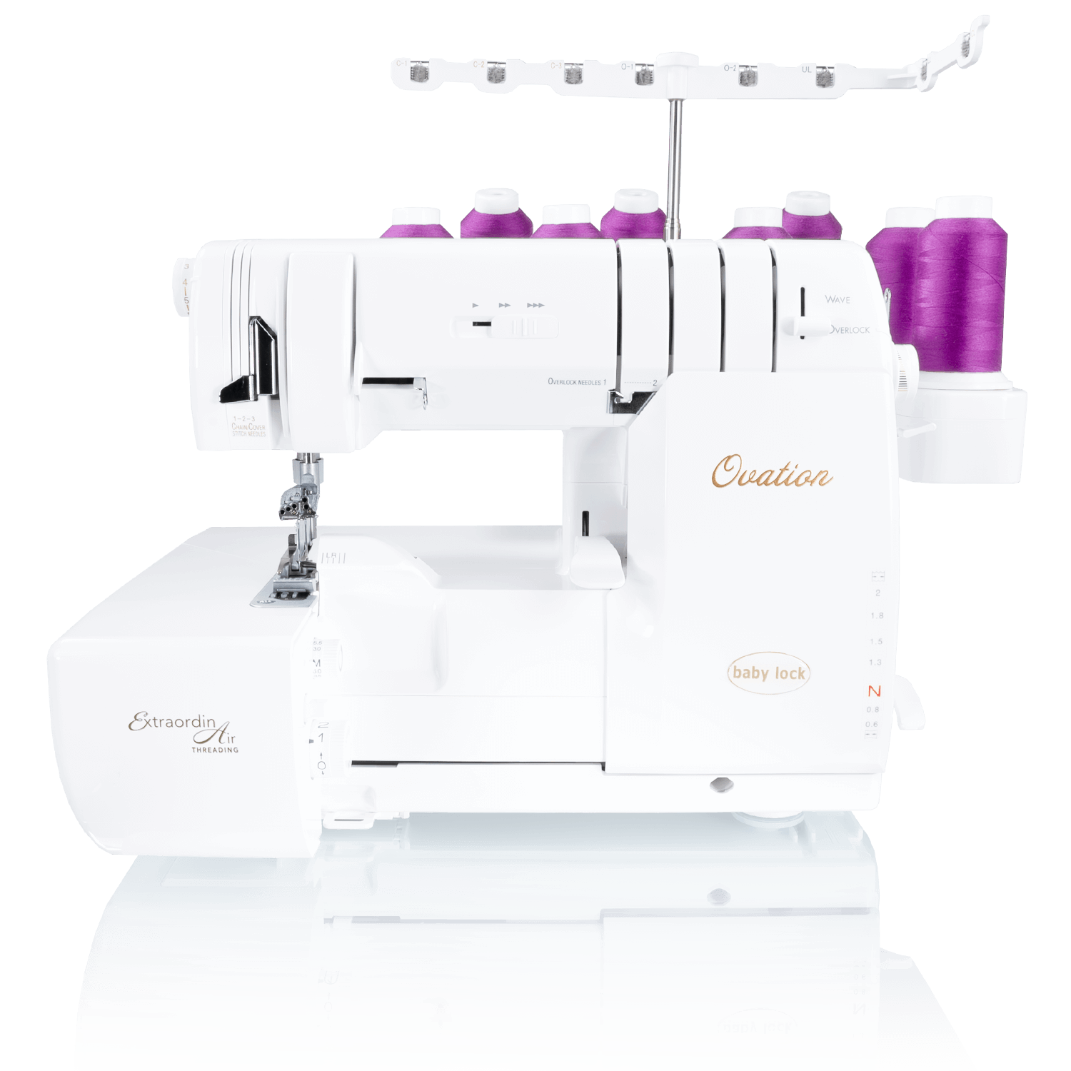 baby lock Overlock - die ideale Ergänzung zur Nähmaschine